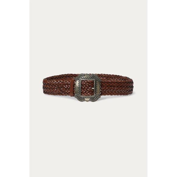 ba&sh | Accessories | New Bash Braid Belt In Brown | Poshmark